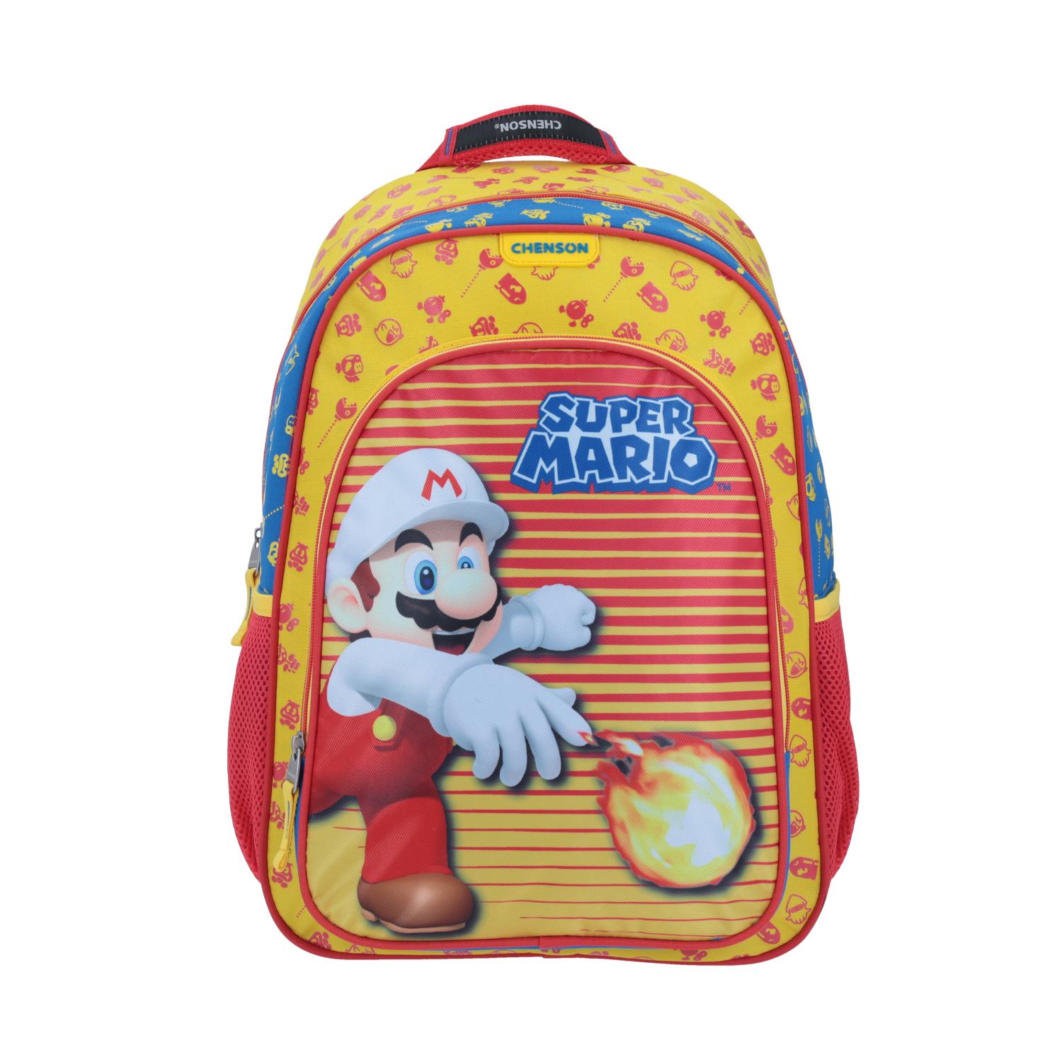 Mochila Mario Bross Fire Mario Amarilla Chenson – Chenson Mexico